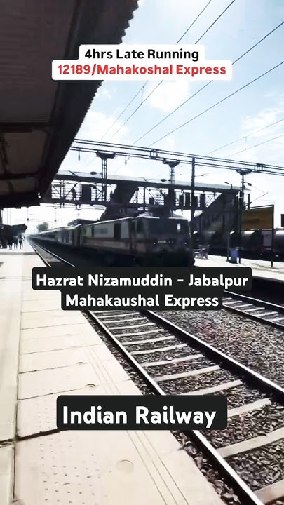 (HZN - JPB)//Mahakaushal Express high speed crossing at 130 kmph #tranding #shots #viralshorts ...