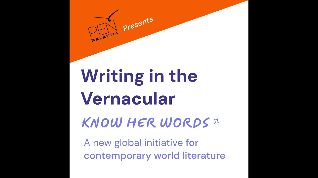 Writing in the Vernacular [Know Her Words] - YouTube