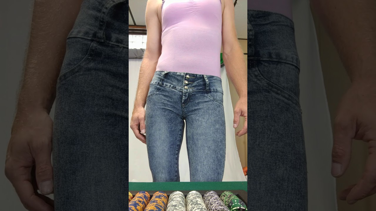 My first attempt at tucking crossdress Kelly tucks - YouTube