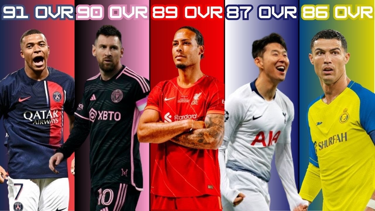 I MADE A TEAM OF EVERY SINGLE PLAYER RATING IN EAFC! - YouTube