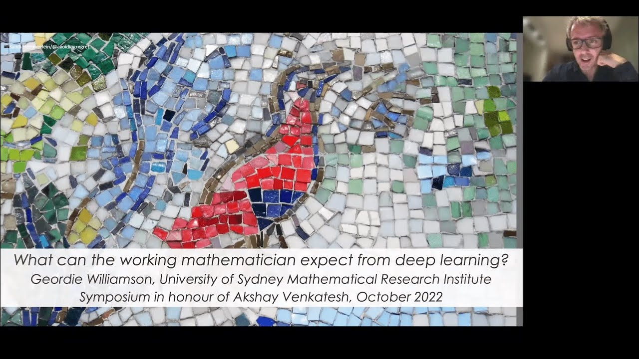 What can the working mathematician expect from deep learning? - YouTube