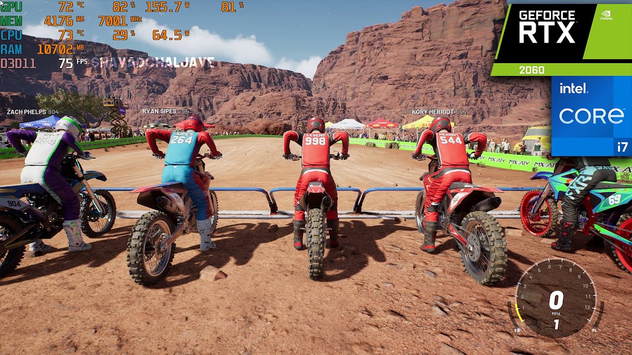 RTX 2060 - MX vs ATV Legends Max Settings Game Tested - YouTube