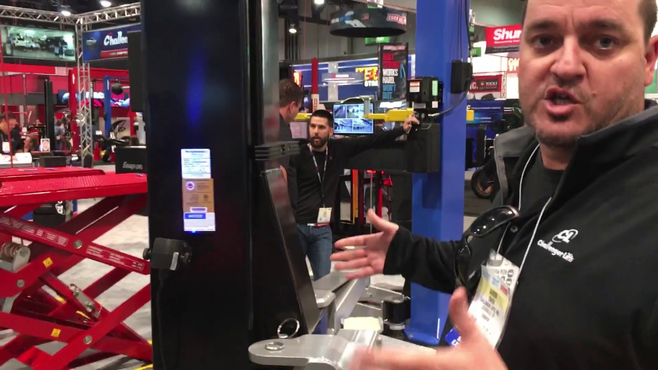 Challenger CL10V3-QC Quick Cycle 2 Post Lift - YouTube