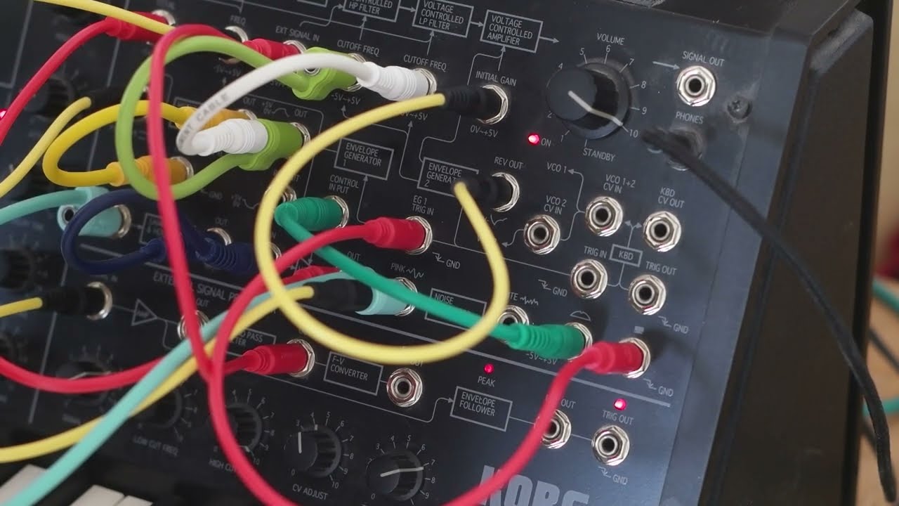 korg ms20 mini expressive patch - YouTube