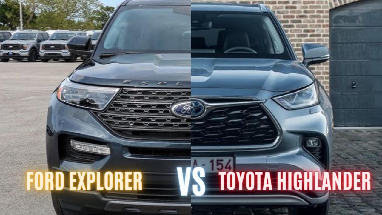 Ford Explorer vs Toyota Highlander: Ultimate Showdown! - YouTube