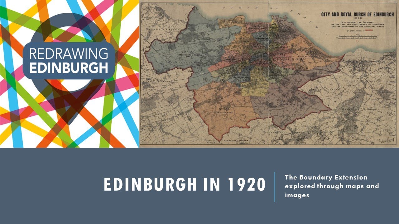 Redrawing Edinburgh: Edinburgh in 1920. The Boundary Extension explored ...