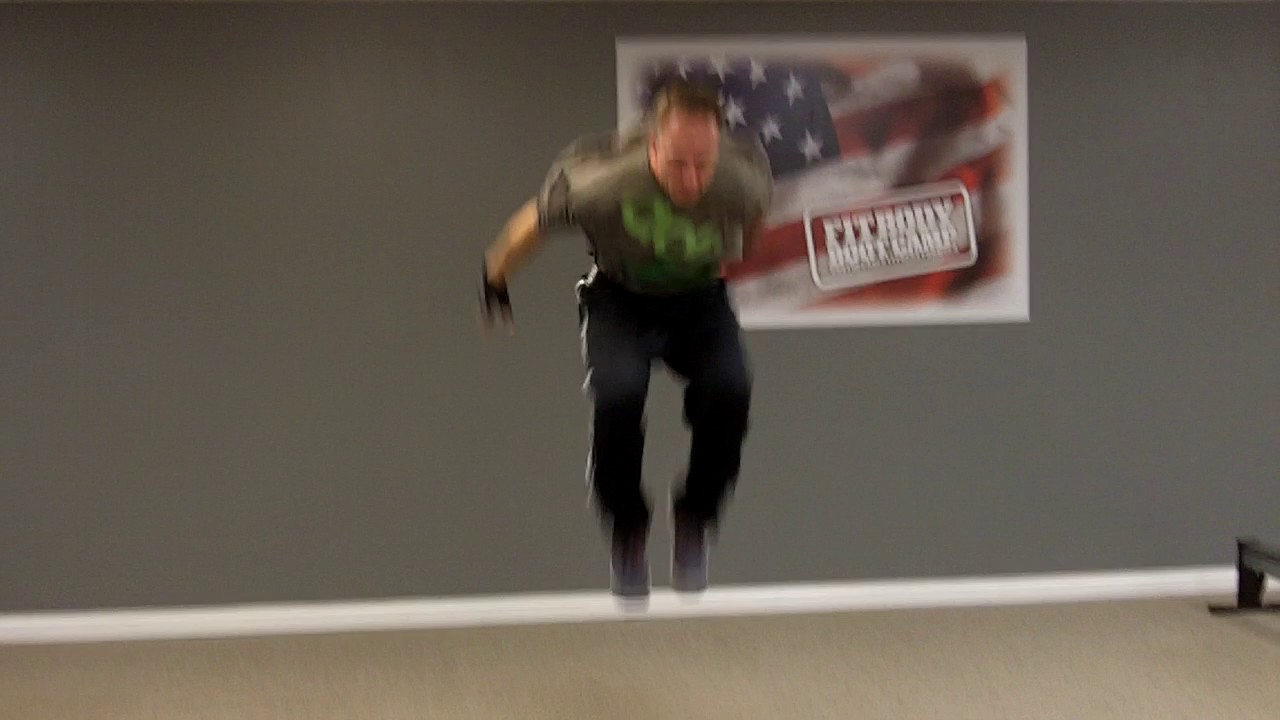 John Heary, jump knee tuck burpees - YouTube