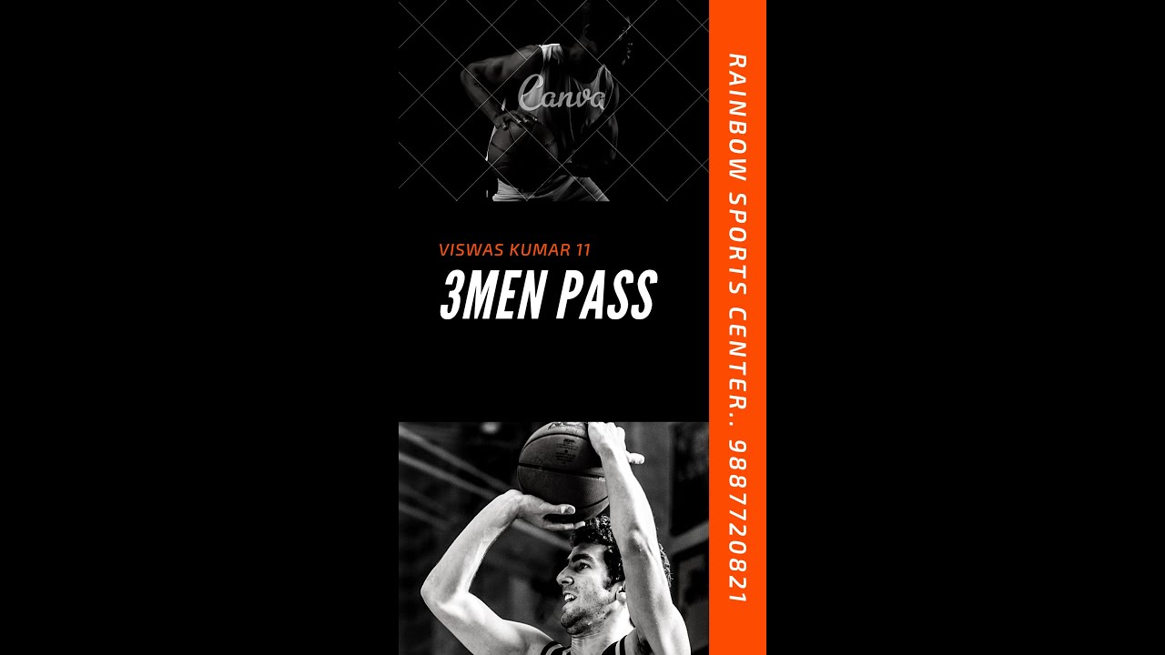 3 Person Pass,Cut & Replace, Three Man Passing in Basketball,Tips ...