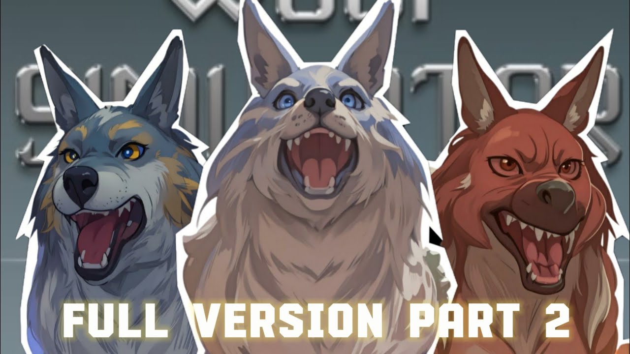 WOLF SIM - "Raising Cubs" Full version PART 2 - YouTube