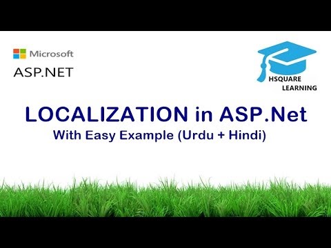 Localization in ASP.Net with easy example (Urdu+Hindi) - YouTube