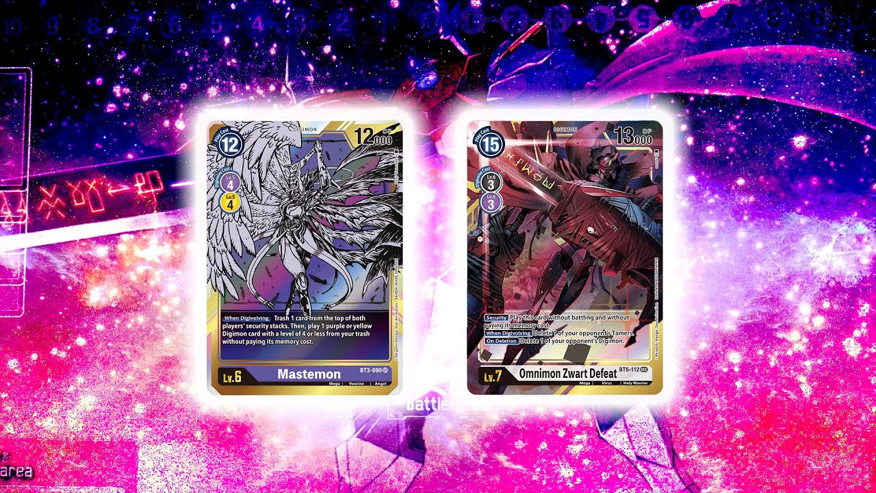 Digimon Set 5 Deck Profile: MASTEMON! Digimon Trading Card Game BT5 ...