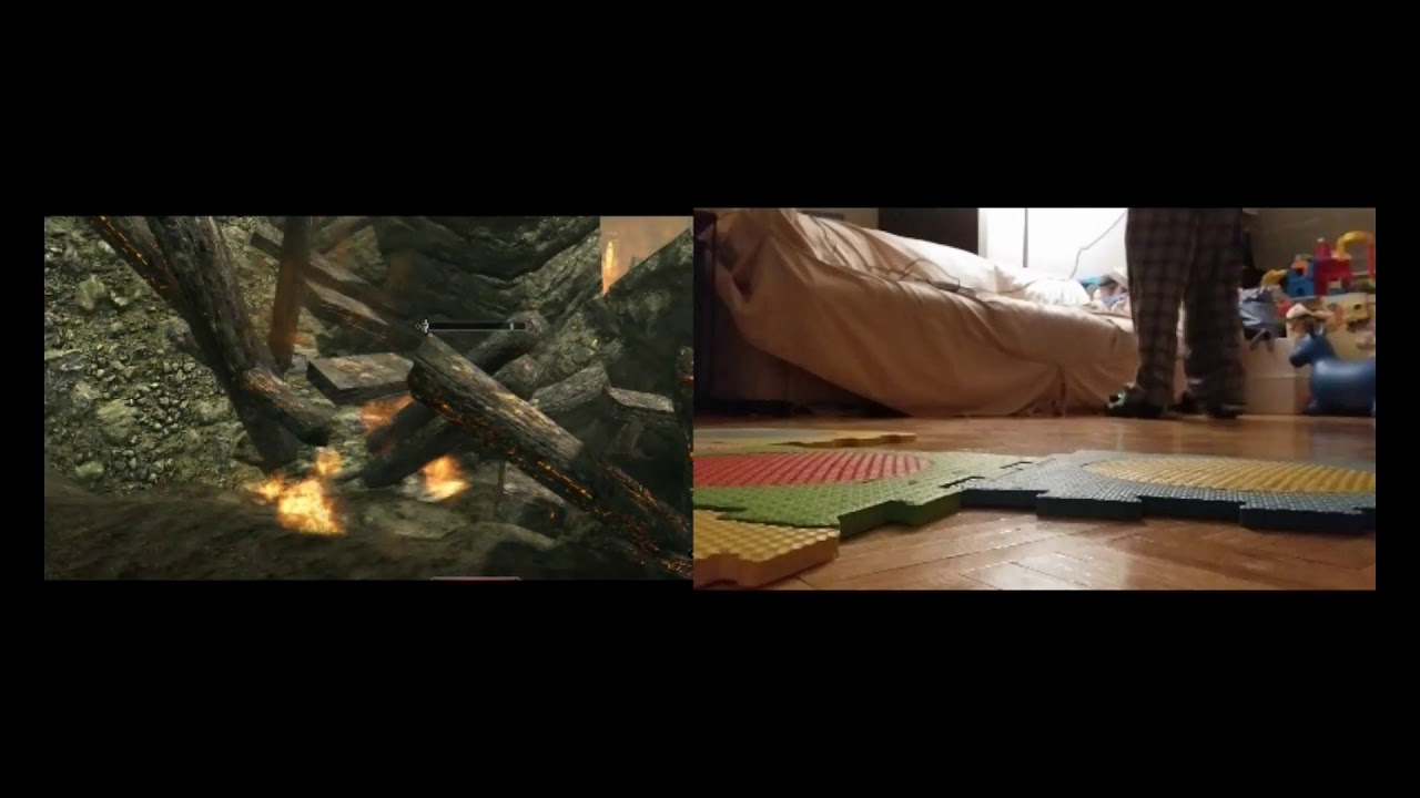DIY locomotion in Skyrim VR - YouTube