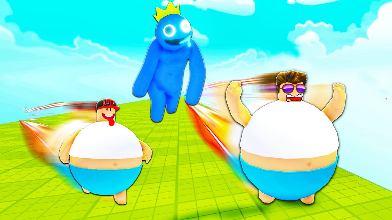 NẾU SLENDERMAN SIÊU MẬP CÙNG 500 ANH EM CHẠY ĐUA TRÊN TRỜI DÀI 1000 MÉT ...