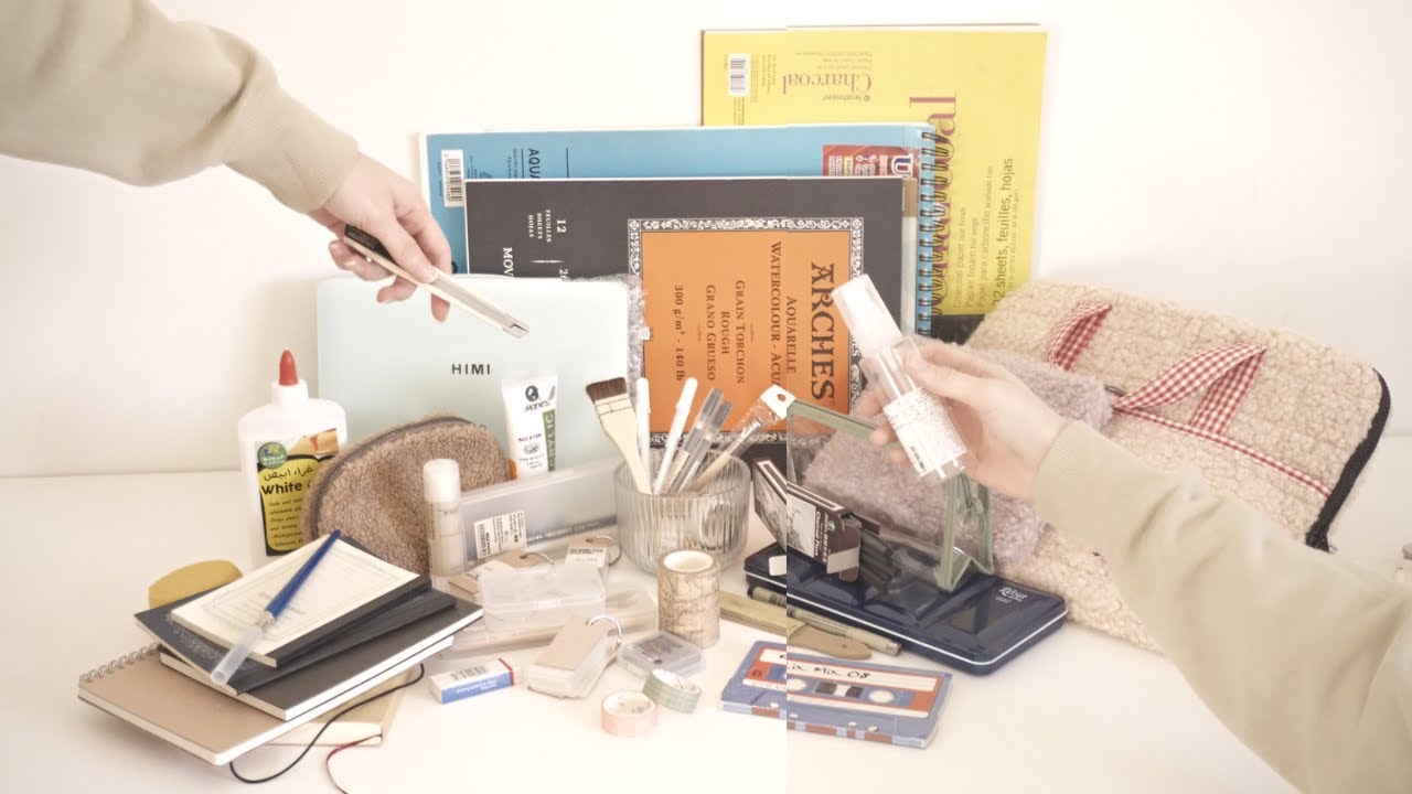 Huge Art Supplies & stationery haul📦Amazon stationery haul, MUJI haul ...