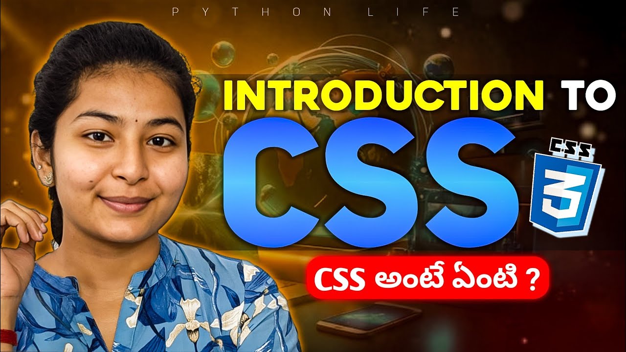 What Is Css Introduction Css In Telugu Css Tutorials In Telugu Youtube