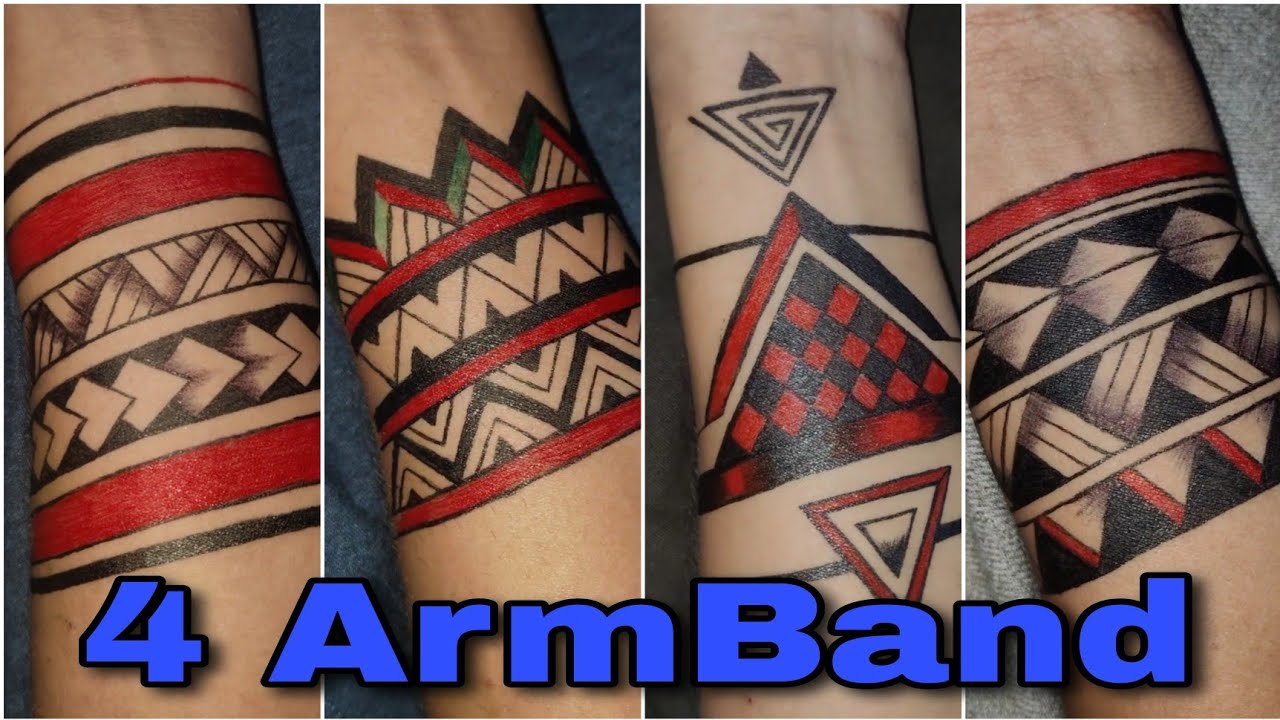 Aztec Band Tattoos