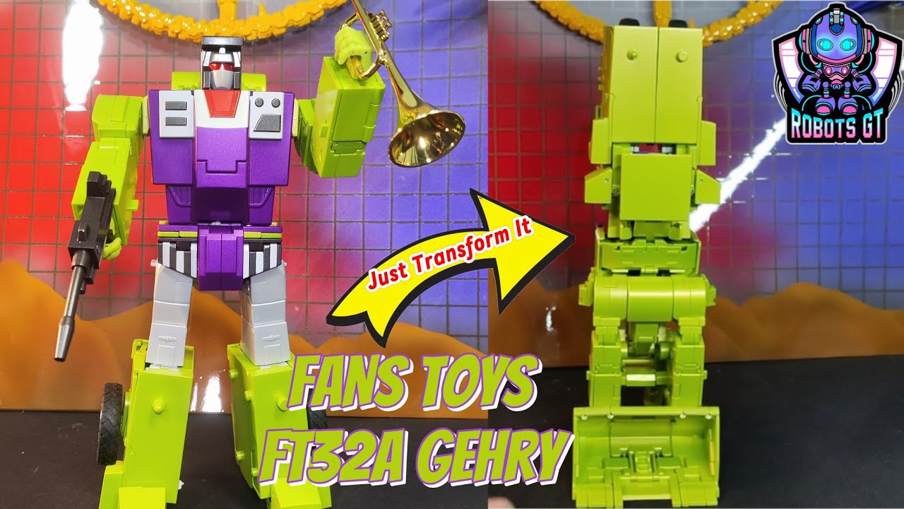Transformers Ft-32A Gehry Scrapper Just Transform It to combiner ...