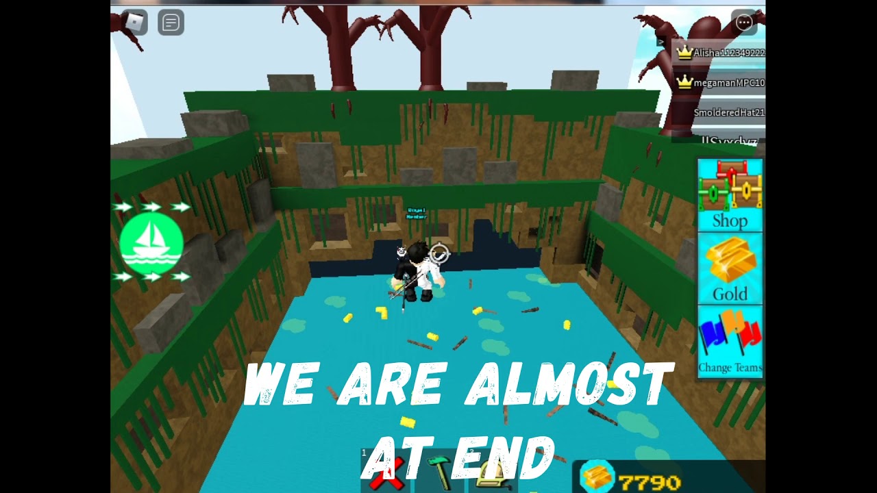 How to goto the end by flying in Build a Boat For Treasure[ROBLOX ...