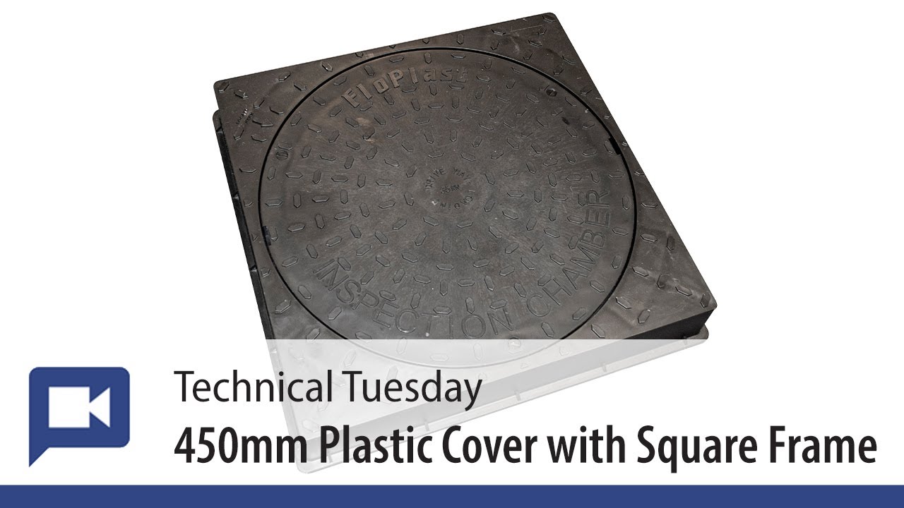 450mm Plastic Cover with Square Frame - YouTube