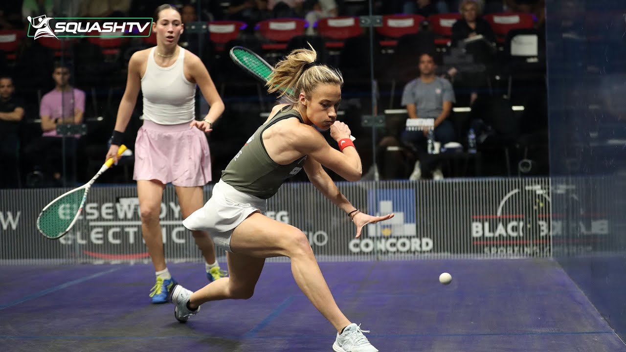 Moataz v Weaver | Black Ball Squash Open 2024 | QF HIGHLIGHTS - YouTube