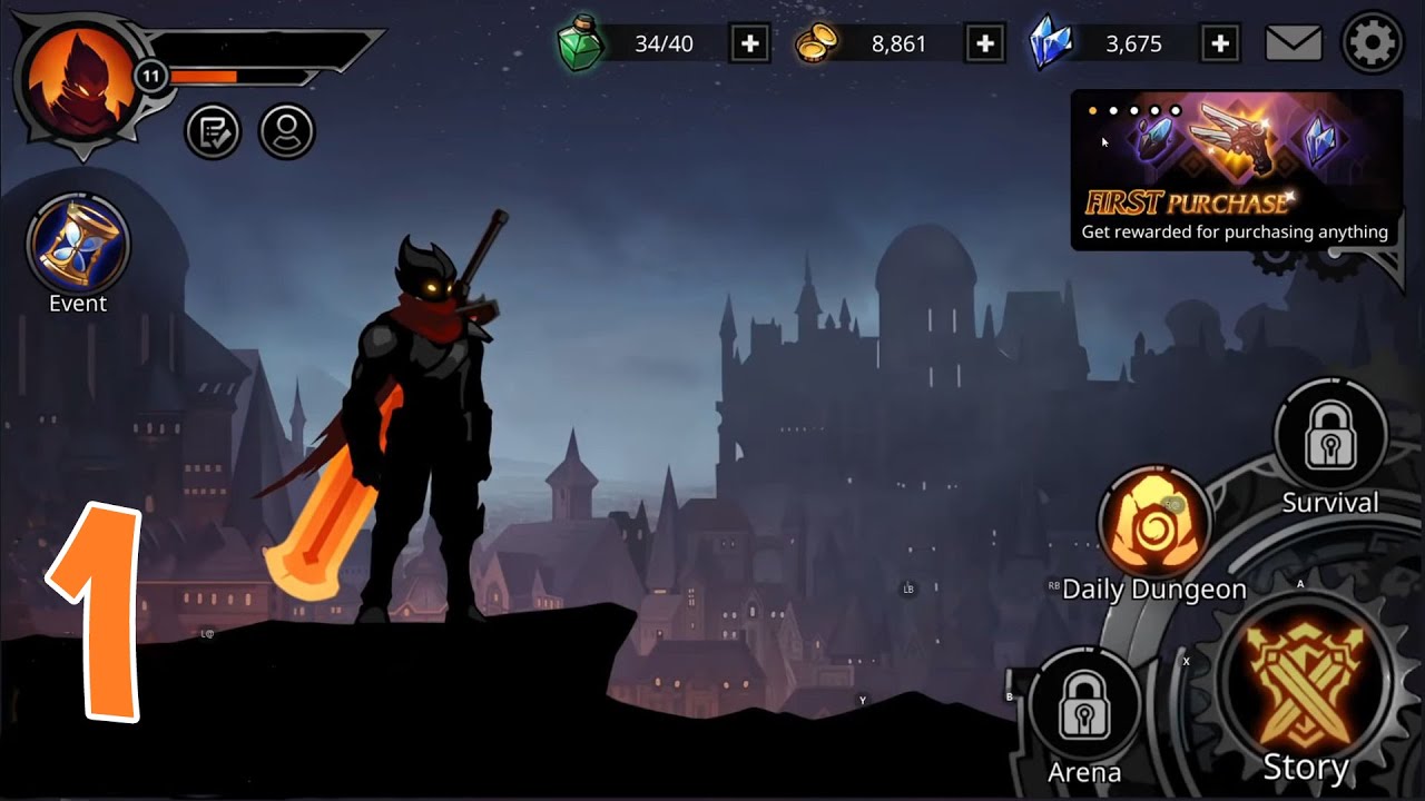 Shadow Knight : Soul of Shadow Legends - Ninja Game Gameplay ...