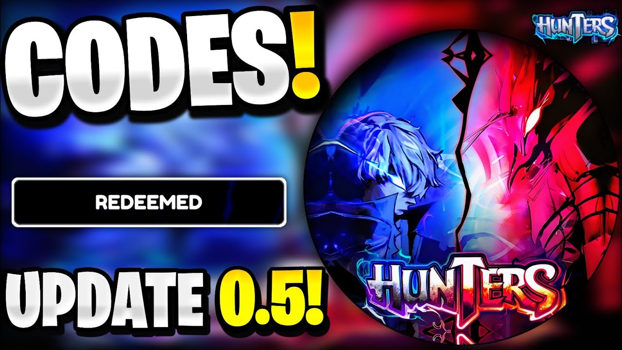 🤯*NEW* All Working UPDATE 0.5 CODES FOR HUNTERS! ROBLOX HUNTERS CODES ...