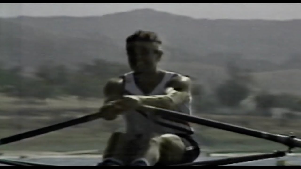 1984 Olympic Rowing Mens 1X, single sculls, repechage (with commercials ...