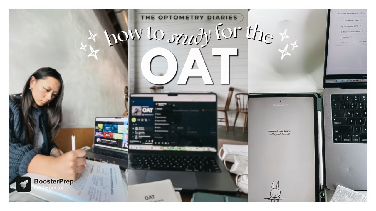 How To Study For The Optometry Admissions Test 2025 | OATBooster - YouTube