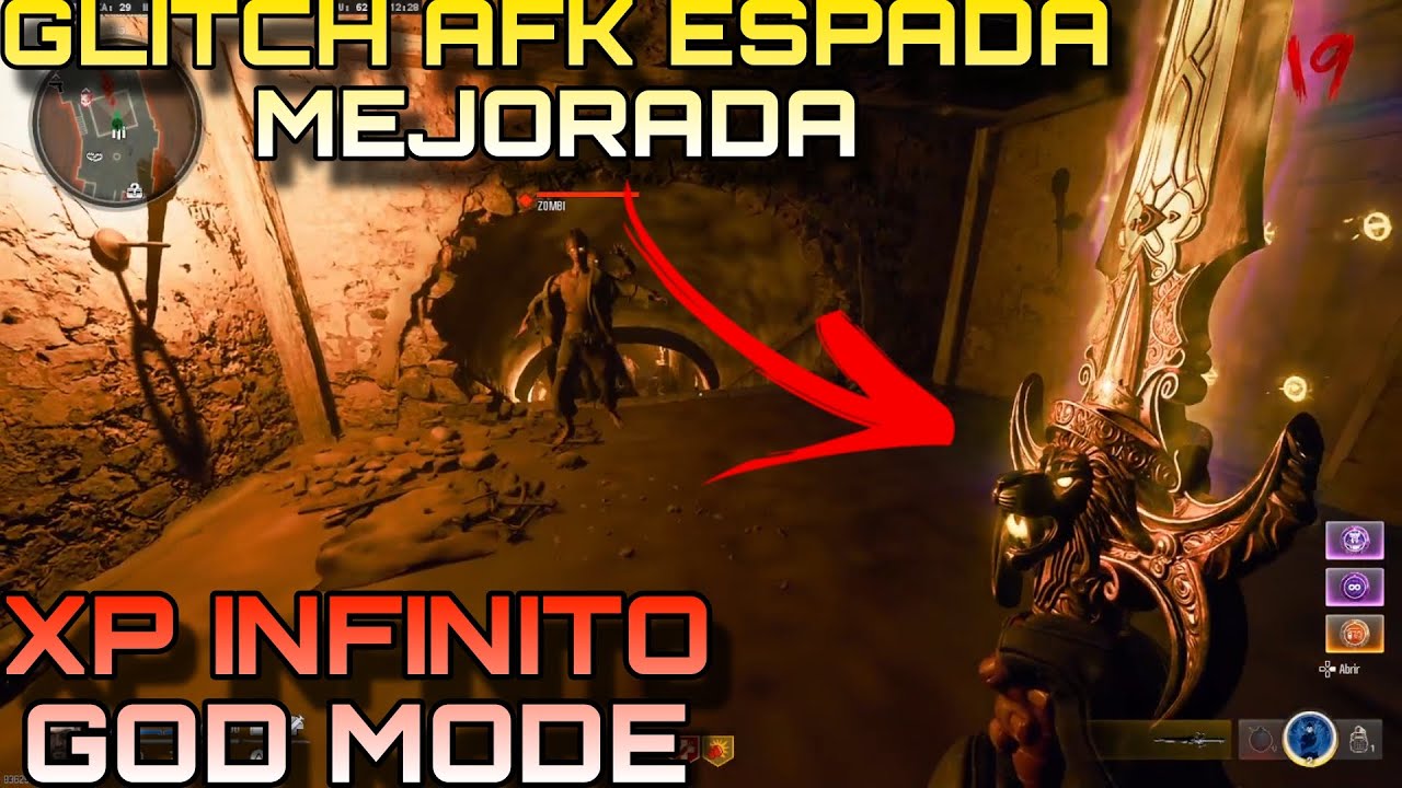 NUEVO GLITCH NIVEL 1000 AFK GOD MODE CAMO XP ILIMITADOGLITCH DE ZOMBIES ...