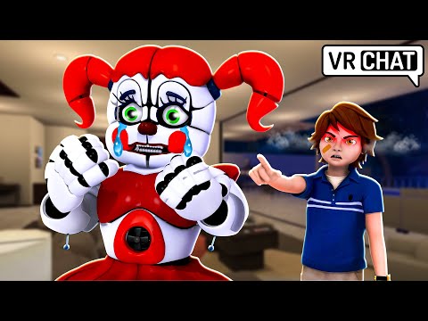 Gregory CONFRONTS Circus Baby in VRChat - YouTube