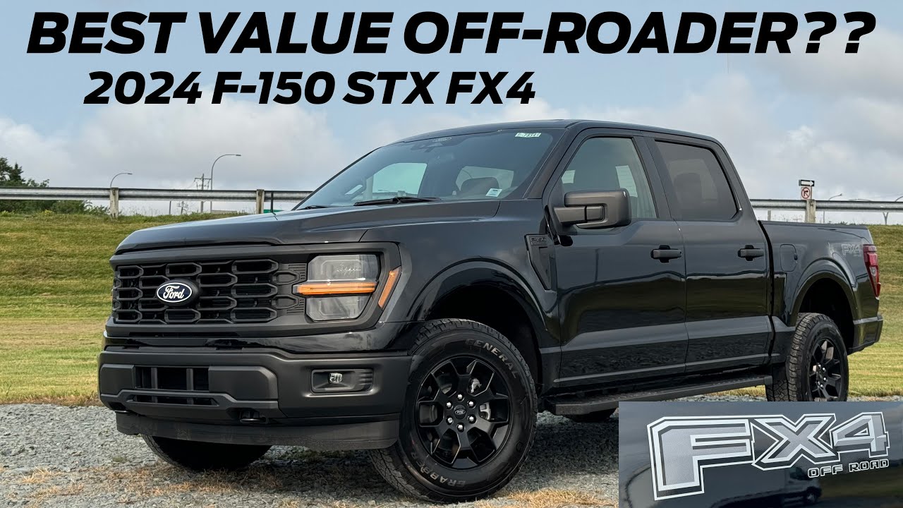 Best Value Off-Roader? 2024 Ford F-150 STX FX4 Off-Road Review - YouTube