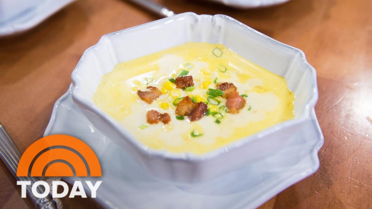 Classic Corn Chowder With Cheddar Cheese: An Updated Recipe | TODAY ...