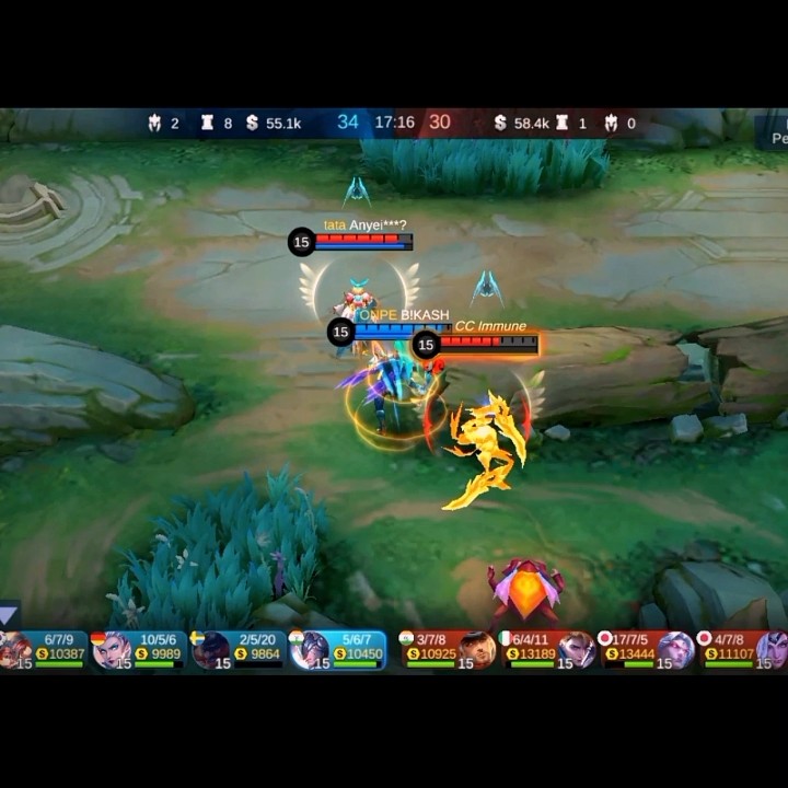 Alpha solo vs angela and martis with immortality #mlbb #alpha #martis # ...