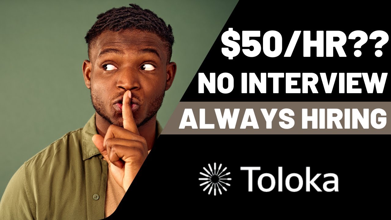 Make Money Online and Work From Home with Toloka - YouTube