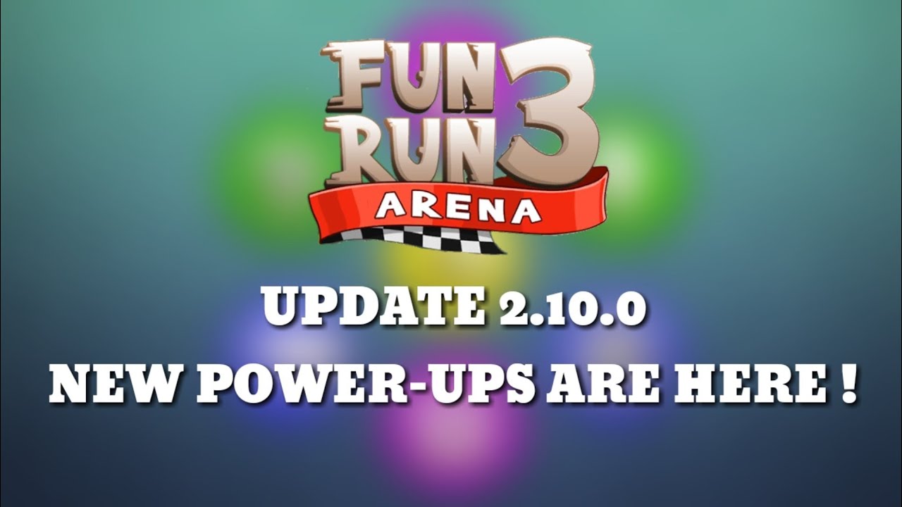 FUN RUN 3 UPDATE 2.10 : NEW POWER UPS ARE HERE ! - YouTube