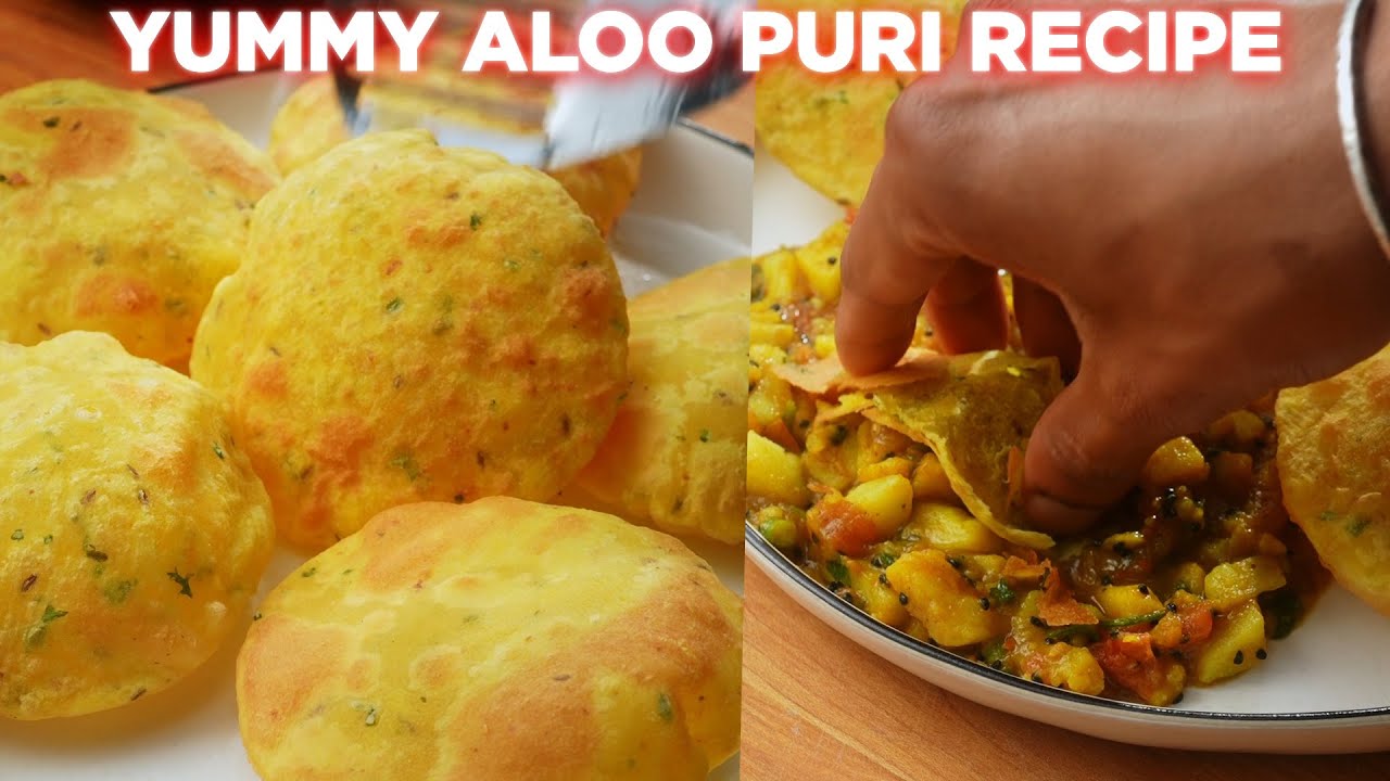 Yummy Aloo Puri Recipe Anyone Can Make - YouTube