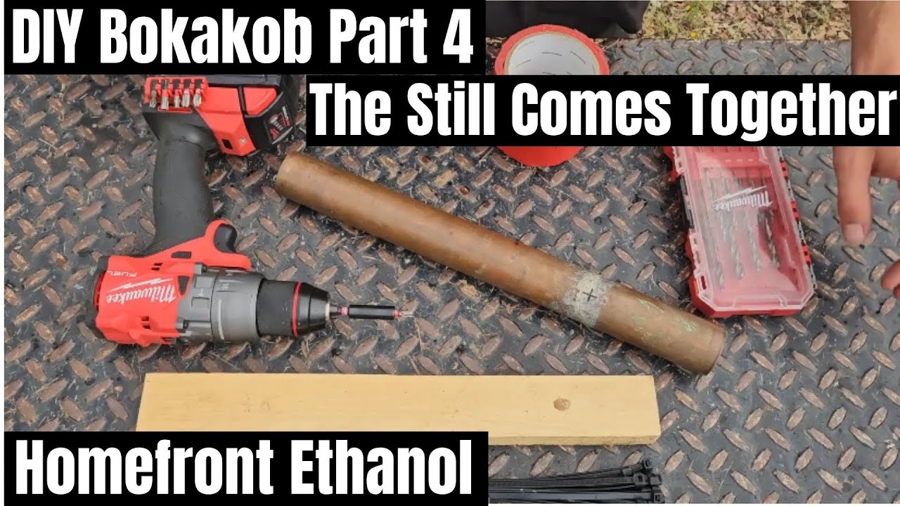 Moonshine still made from heaters stands! DIY Boka Still part 4 - YouTube