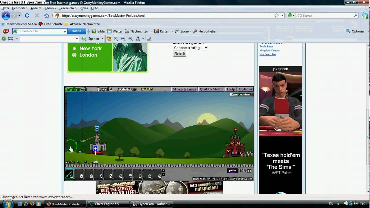 Bowmaster Prelude gold hack - YouTube