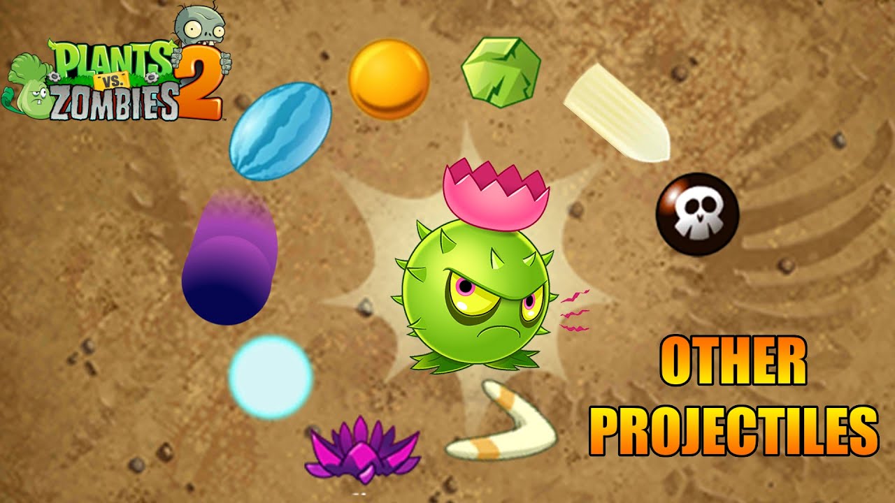 PvZ 2 Fusion | Homing Thistle Using Other Projectiles Vs Brickhead ...
