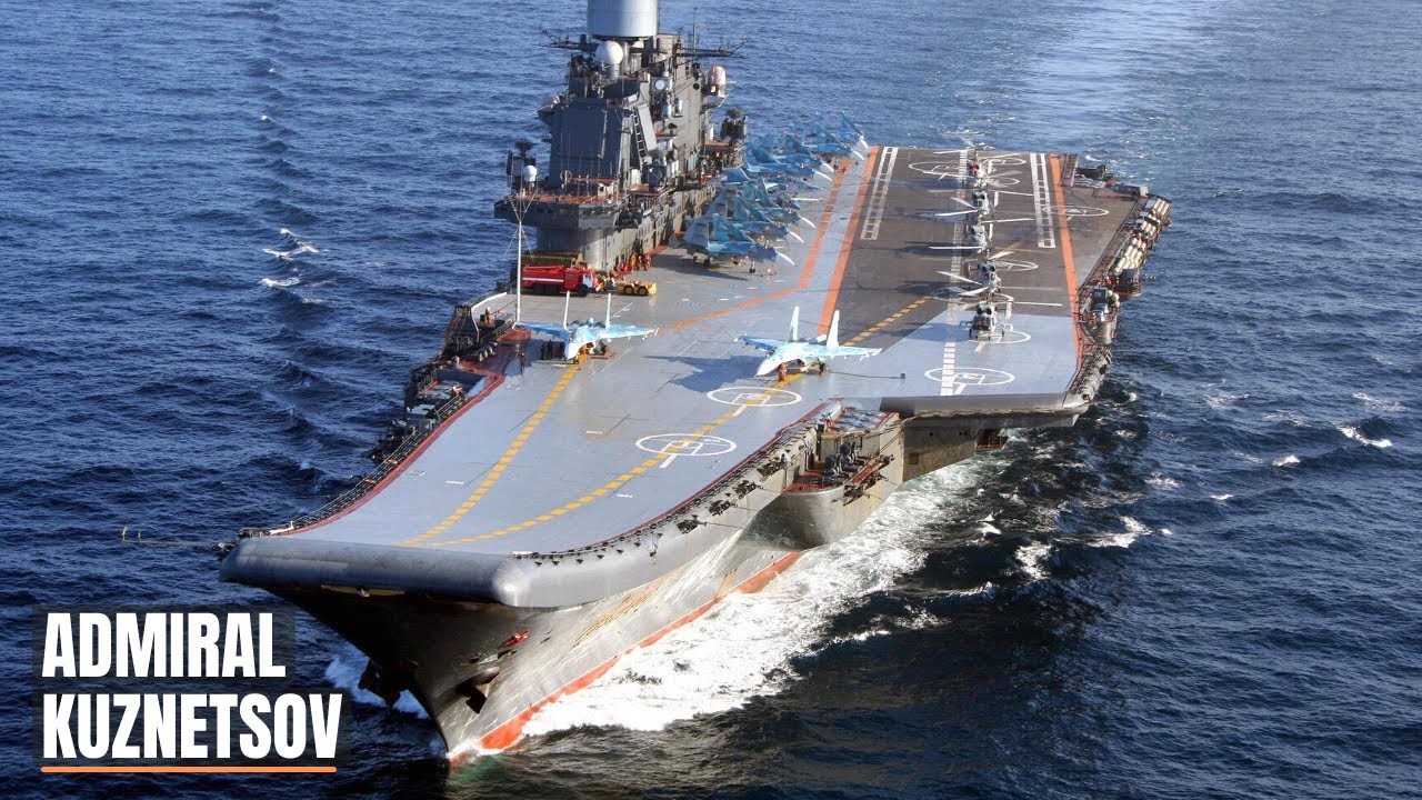 Russian Aircraft Carrier: Admiral Kuznetsov In Action | Admiral ...