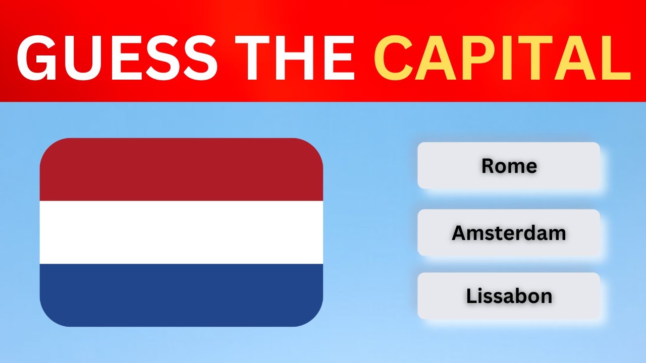 Can You Guess the Capital City Test Your Knowledge with 30 Questions ...