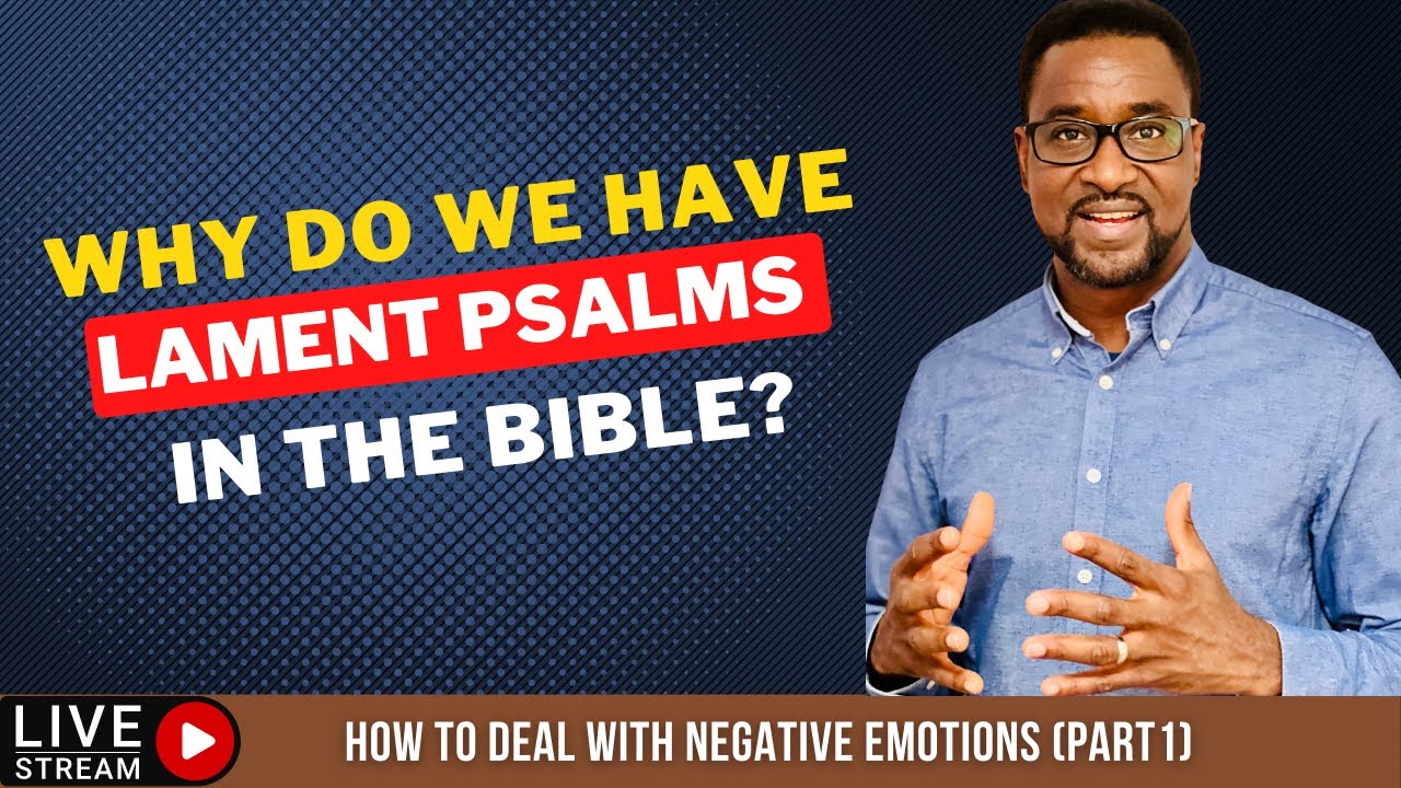 Unlocking the wisdom of the Lament Psalms: The power of lament - YouTube