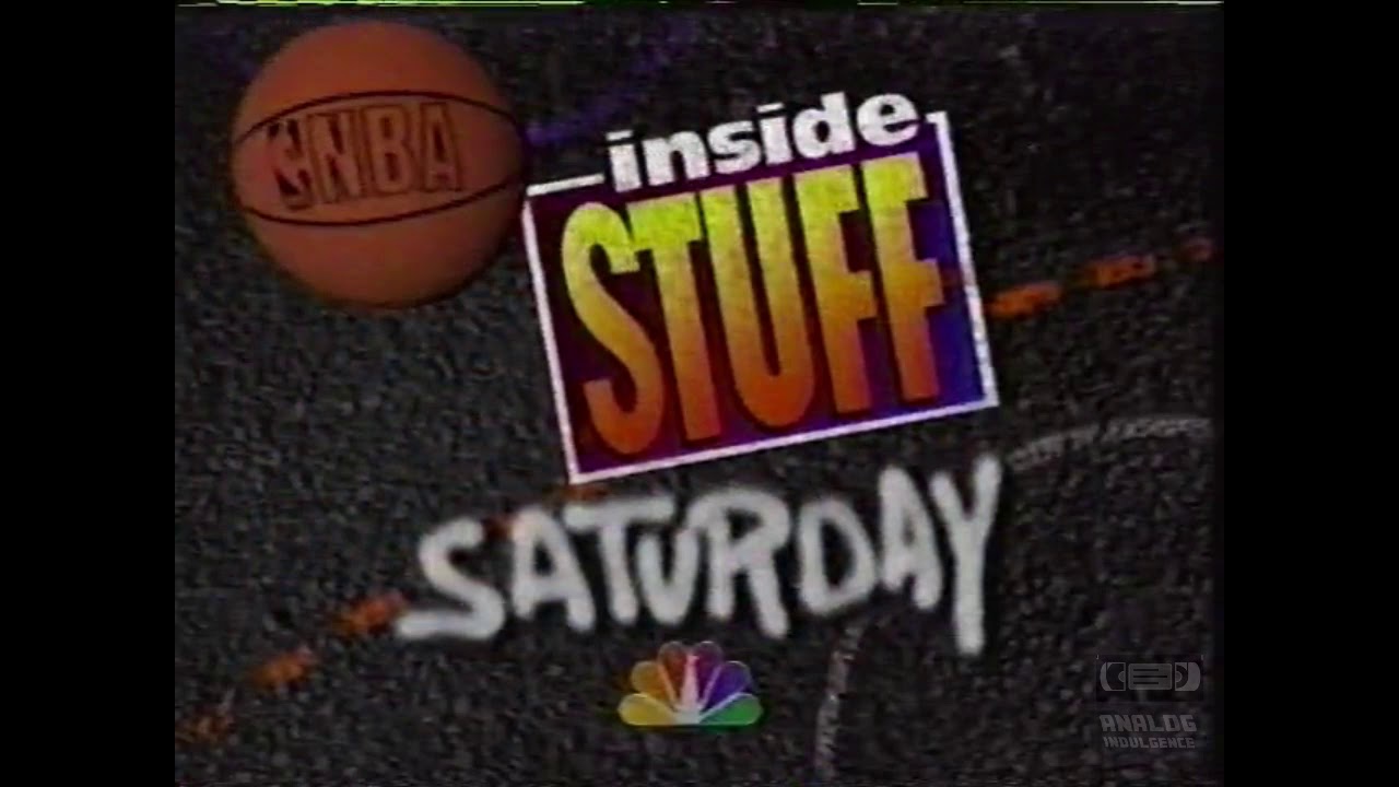 NBA Inside Stuff | Promo | 1993 | NBC Saturday - YouTube