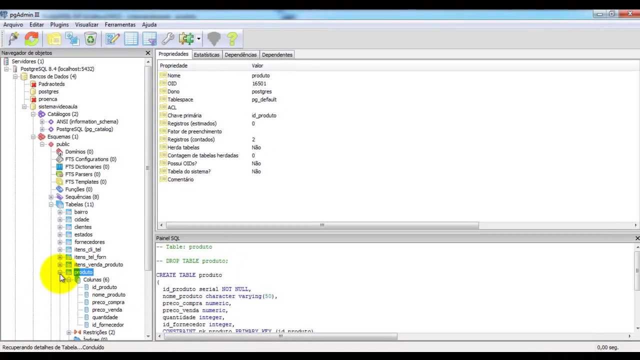 Criando o botão alterar do cadastro de produto - aula 045 - YouTube