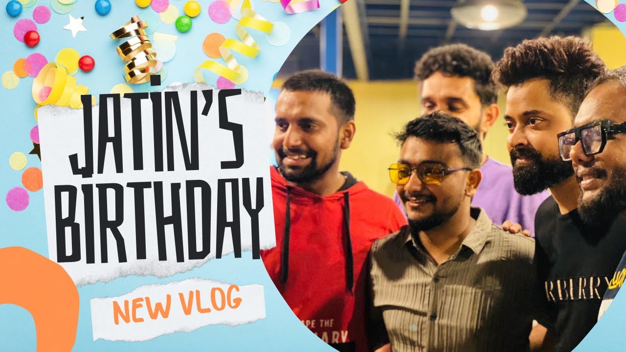 જતિન નો બર્થડે🎂| Jatin's Epic Birthday | Vijay Gurjar Vlogs ...