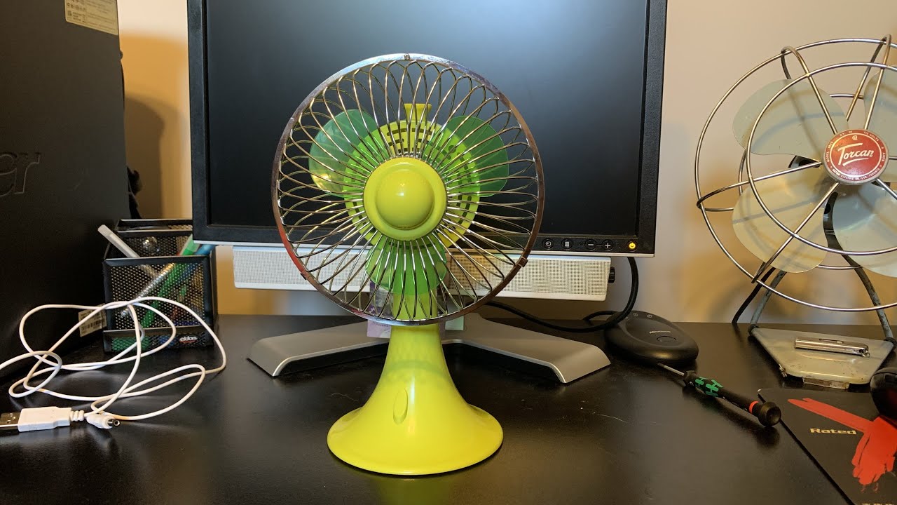 Last Look at the Green 5” USB Oscillating Fan - YouTube
