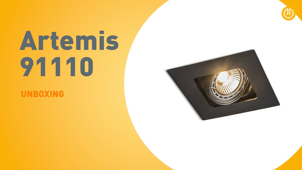 Plafondspot Artemis 91110 | UNBOXING - YouTube