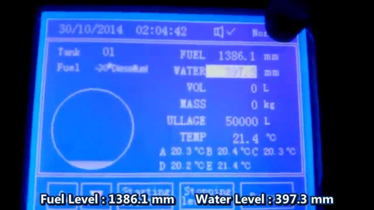 oil tank level sensor, fuel tank gauge by KunLun - YouTube