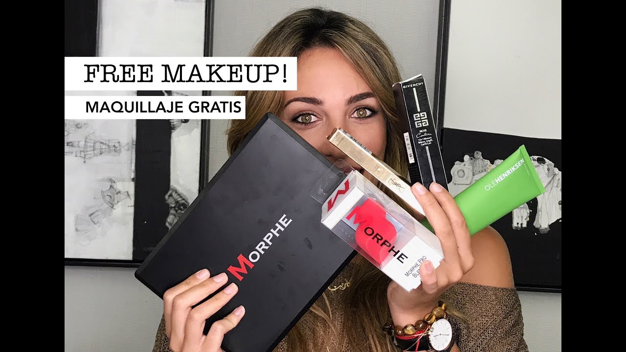 HOW TO GET FREE MAKEUP/COMO CONSEGUIR MAQUILLAJE GRATIS! - YouTube