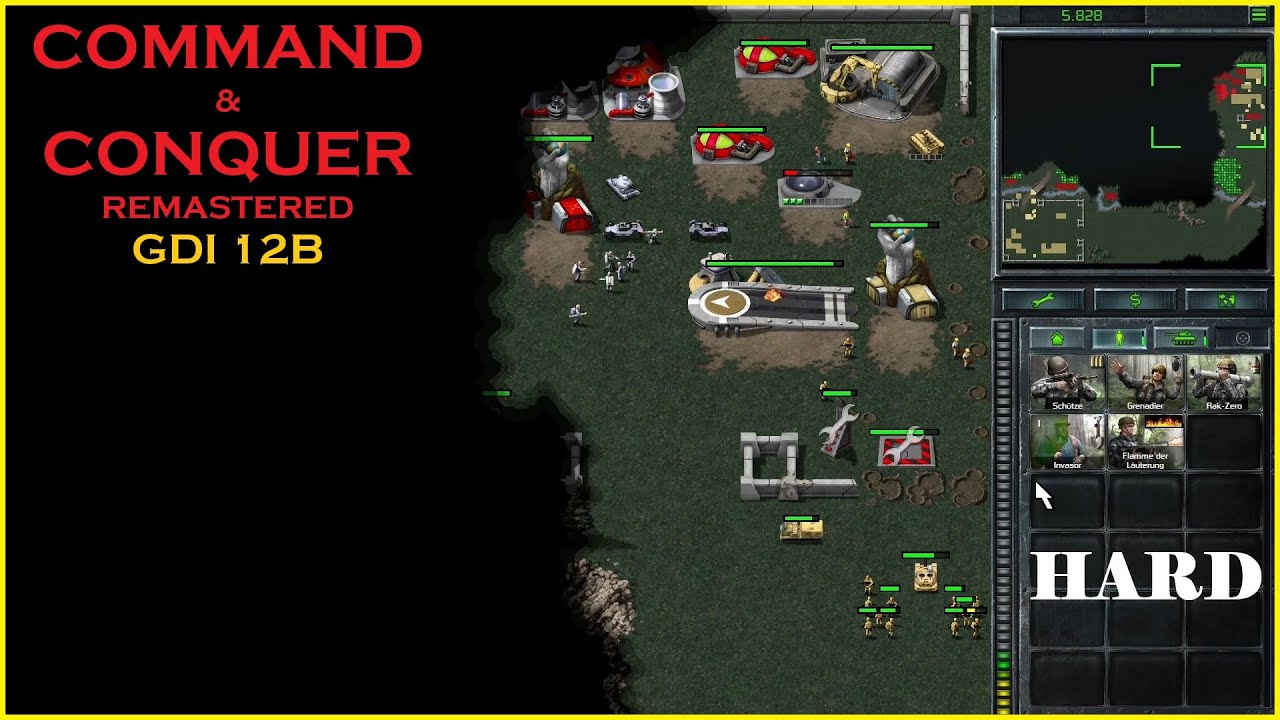 Command & Conquer Remastered | GDI 12B - Saving Doctor Mobius (Hard ...